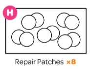 Mighty Bounce Repair Patches (8)